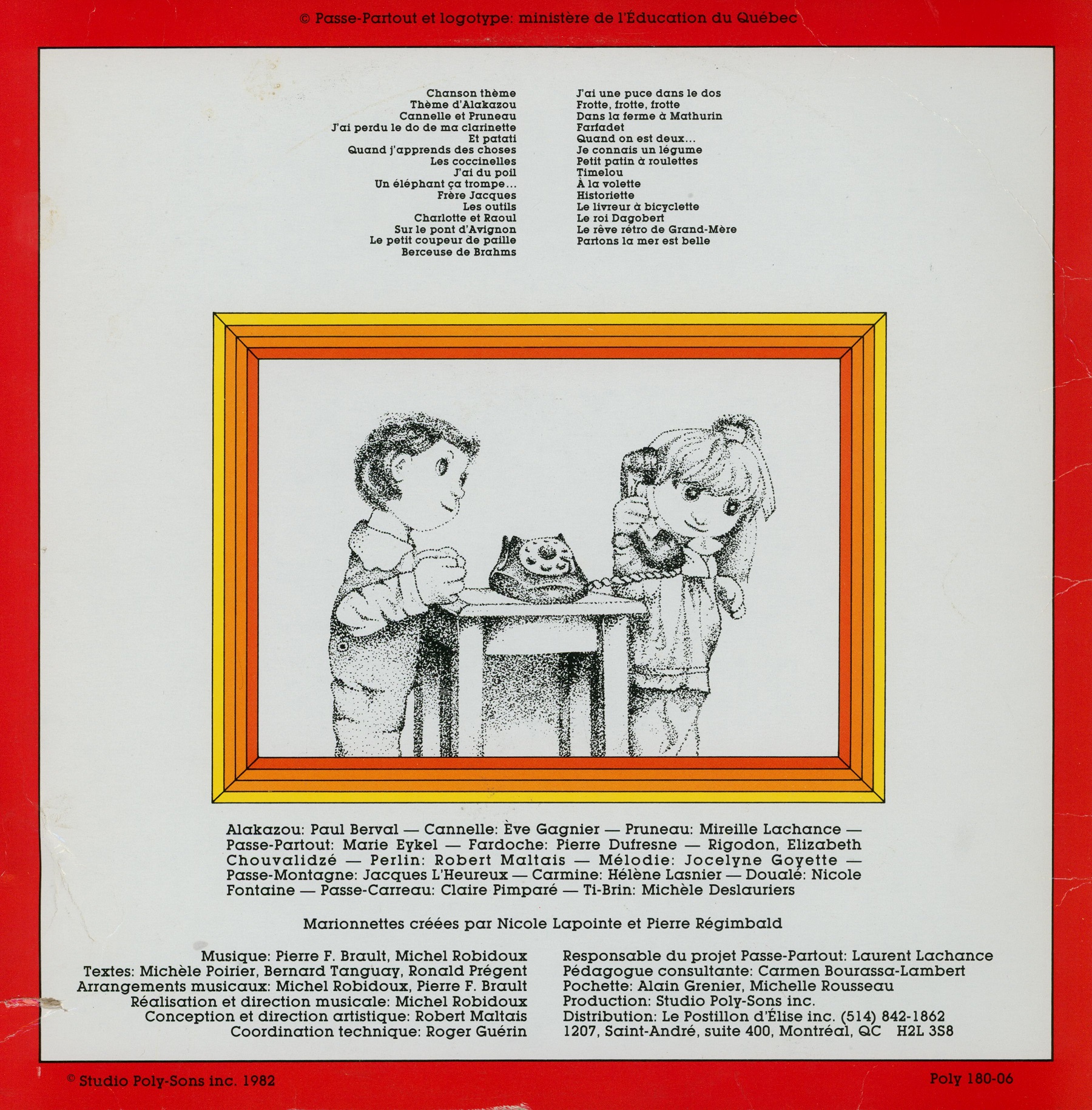 Passe-Partout volume 4 (1982) | Passe-Partout